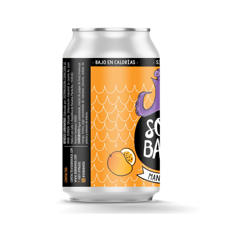 SODA BAHÍA MANGO PASIÓN 355ML