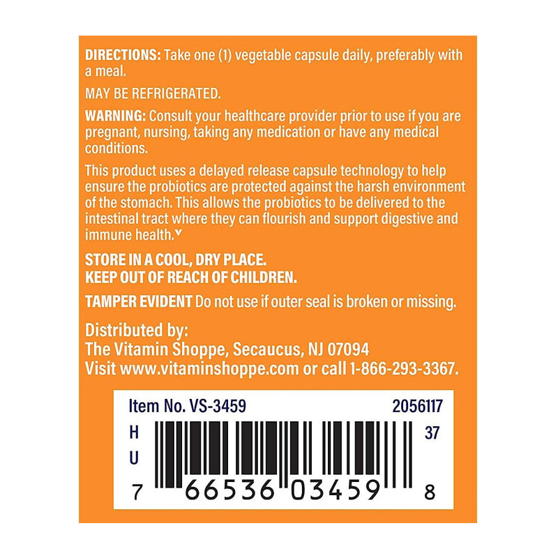 WOMEN'S PROBIOTICS 50 BILLONES DELAYED RELEASE (30 VEG CAP)