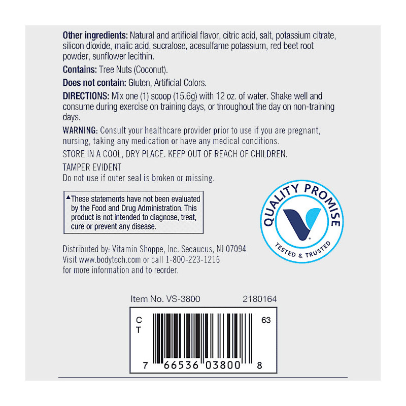 BODYTECH ELITE ULTIMATE BCAA - STRAWBERRY KIWI - 7 G (30 SERV) 16.5 OZ